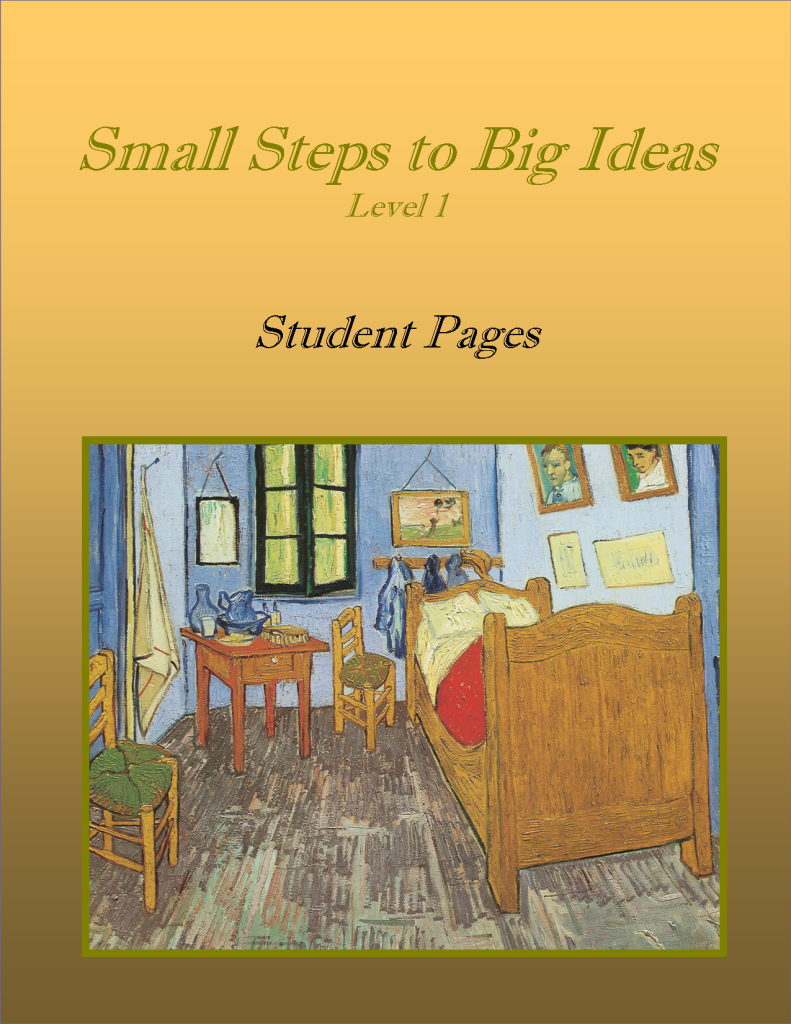 Small Steps to Big Ideas Level 1 Student pages – Tree of Life